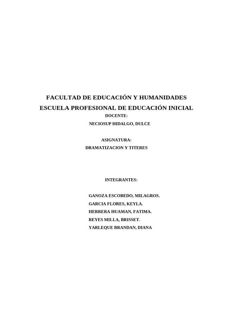 La Expresion Dramatica | PDF