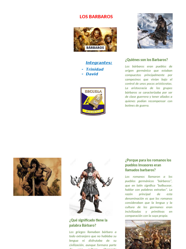 Los Barbaros | PDF