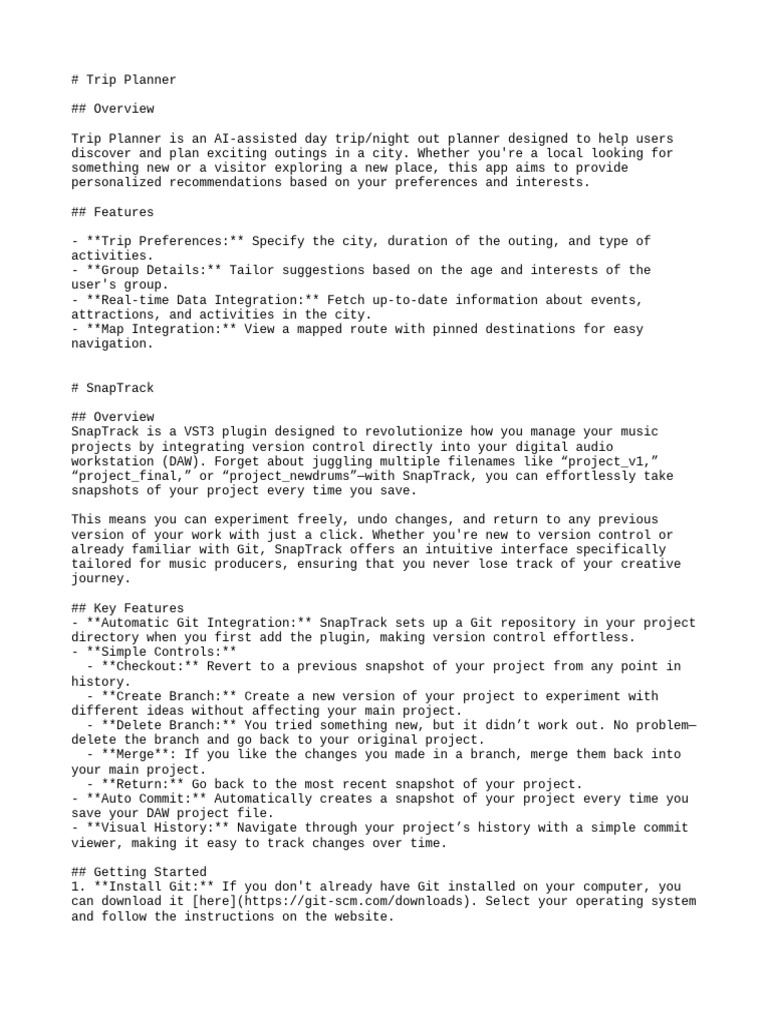 Cityplanner Quickstart Guide | PDF