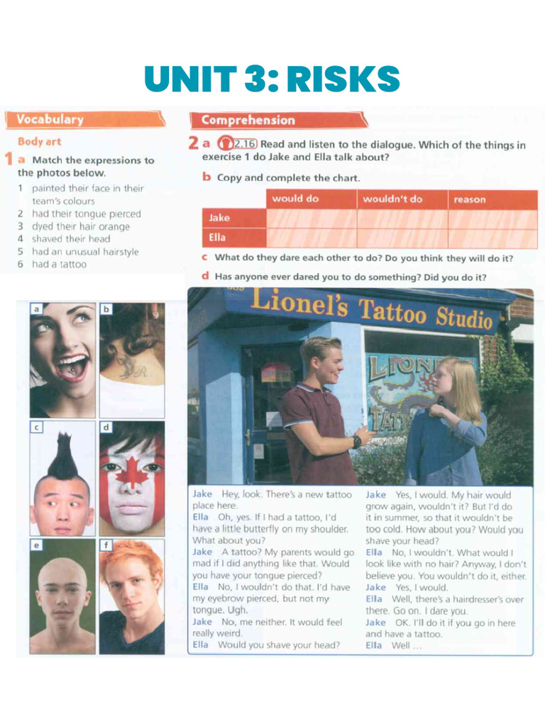 Student Book Unit 3 | PDF