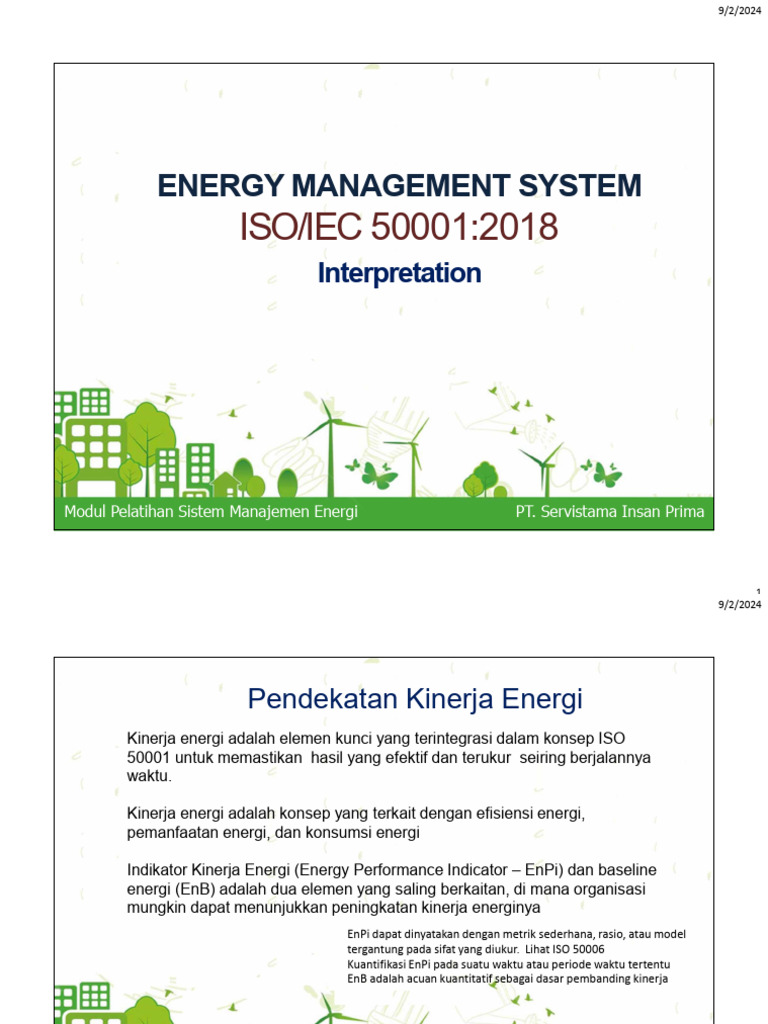 Modul 2 Iso 50001 | PDF