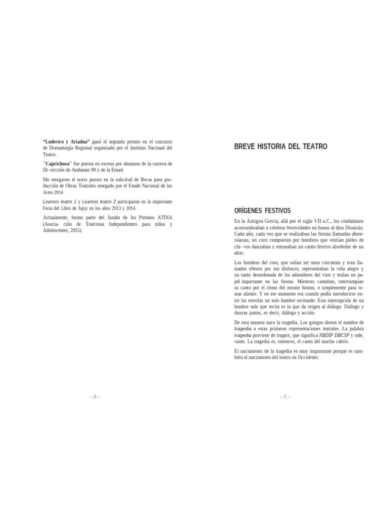 Leamos Teatro 1 | PDF