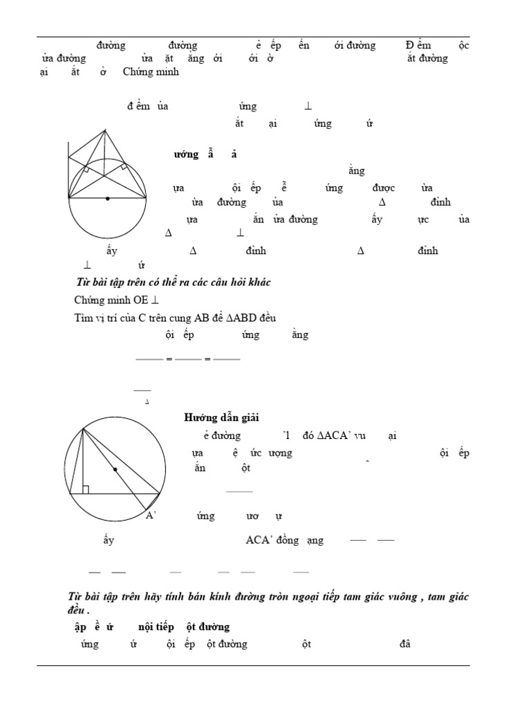 Chuyen de Duong Tron-8 | PDF