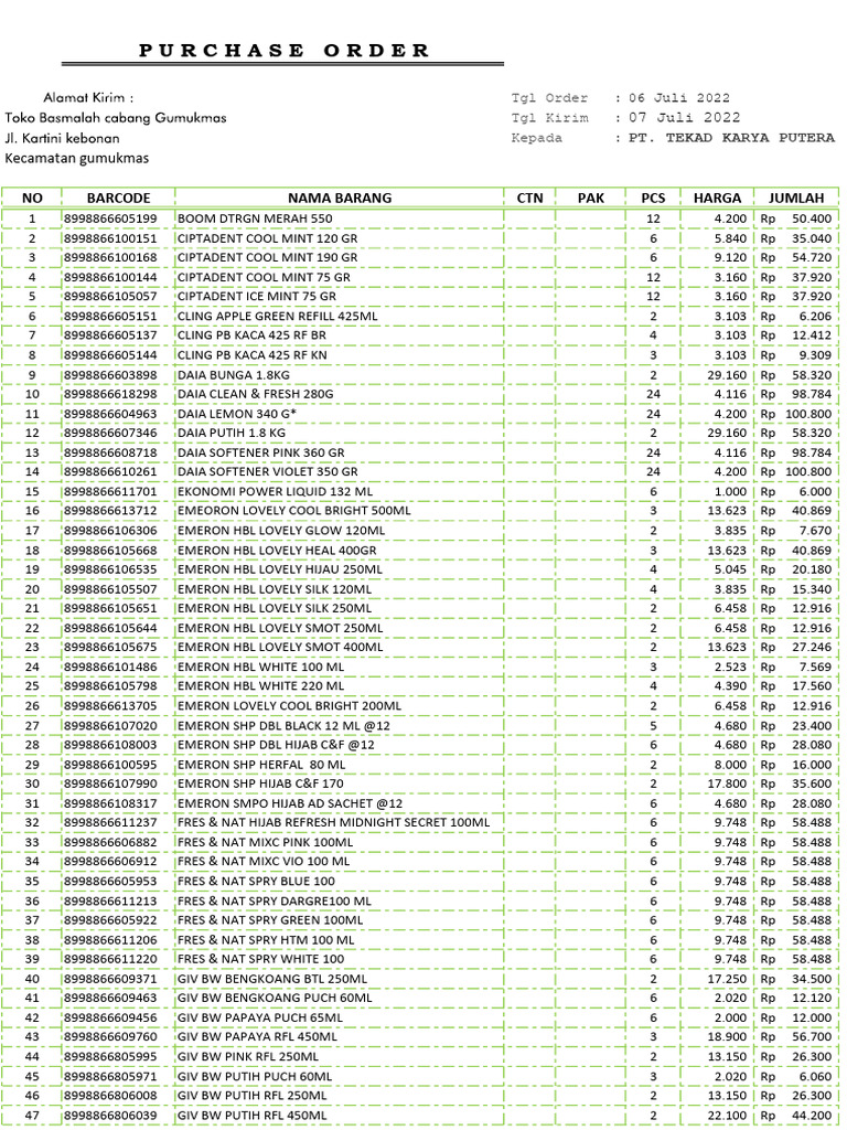 Pt. Tekad Kary | PDF