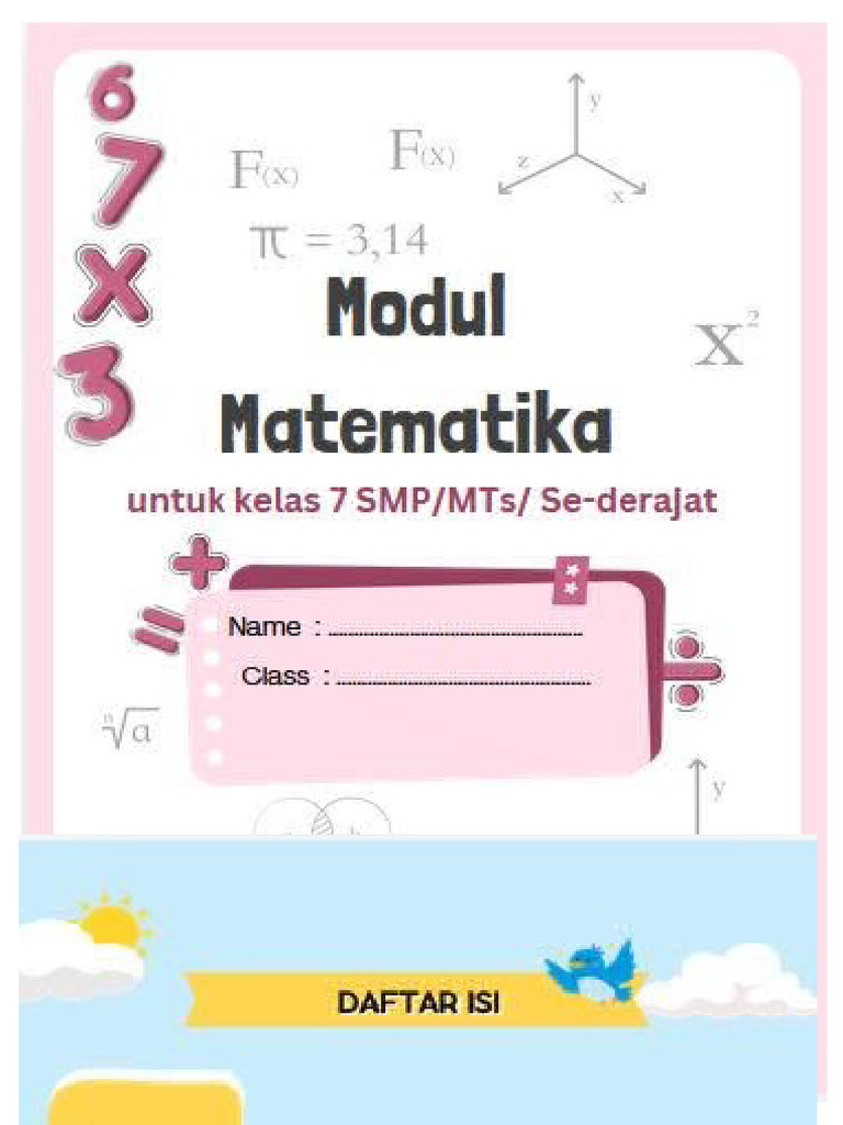 Bahan Ajar Kelas 7 Matematika | PDF