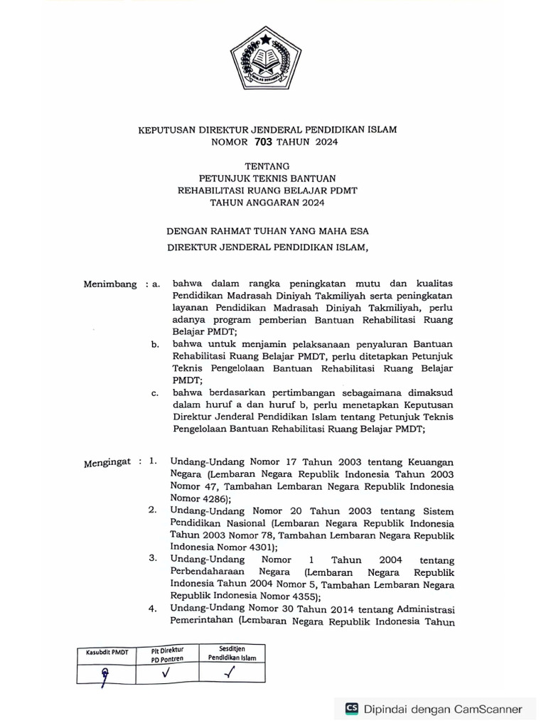 Juknis Rehab RKB MDT 2024 (OK) | PDF