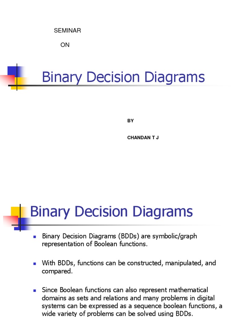 Binary Decision Diagrams Pdf Mathematical Logic Teaching Mathematics