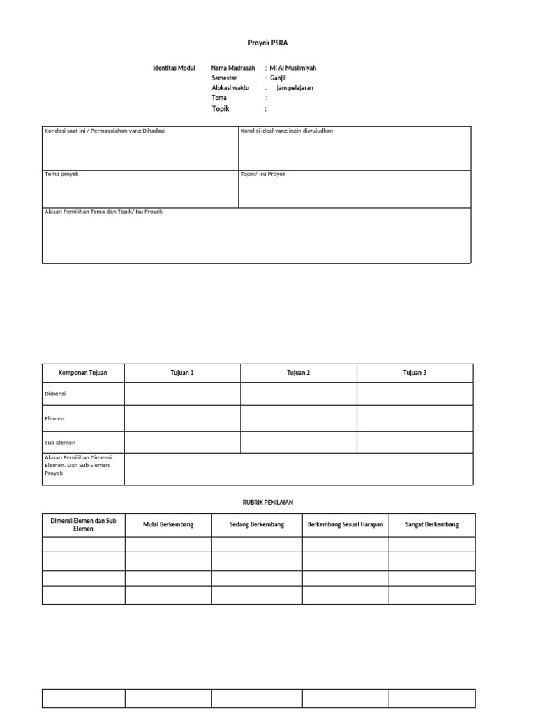 Proyek P5RA | PDF
