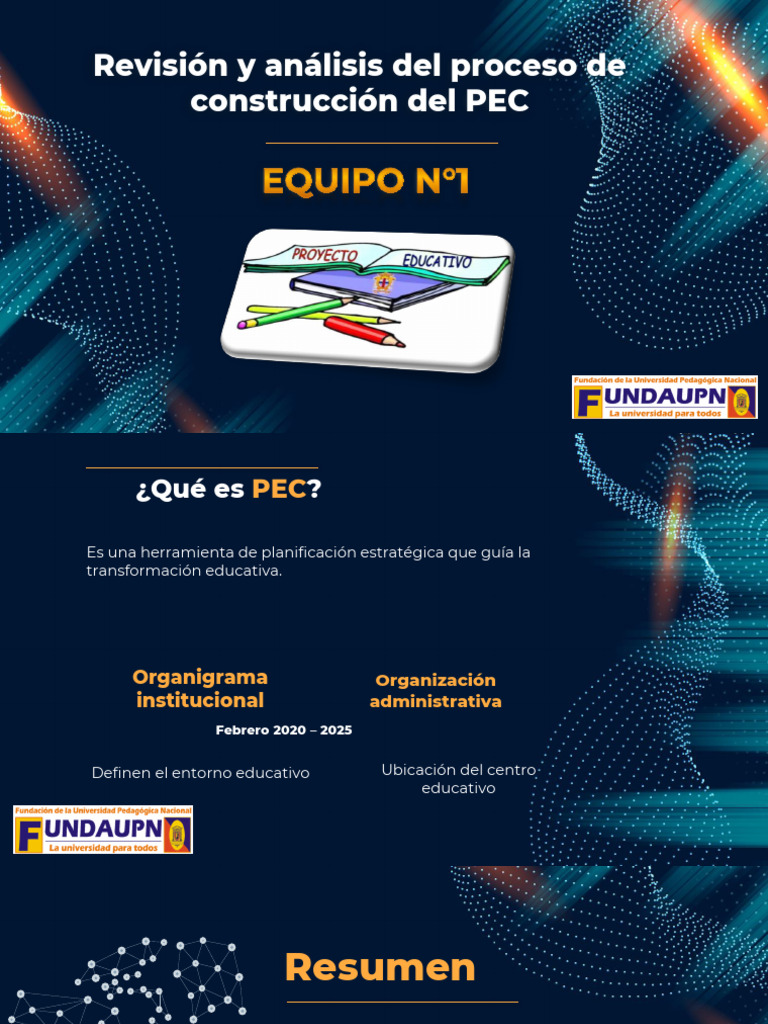 N°1 PPT - Analisis Del Pec - Equipo | PDF