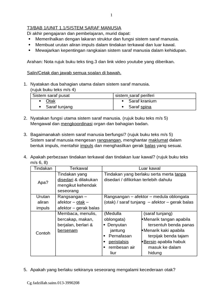 Modul Sains Ting 3 Jawapan Pdf