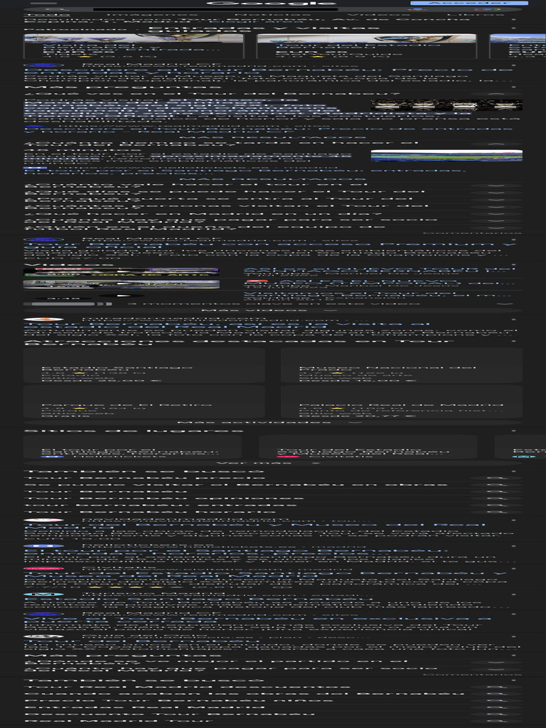 Que Se Puede Ver en El Tour Del Bernabeu - Buscar Con Google | PDF ...