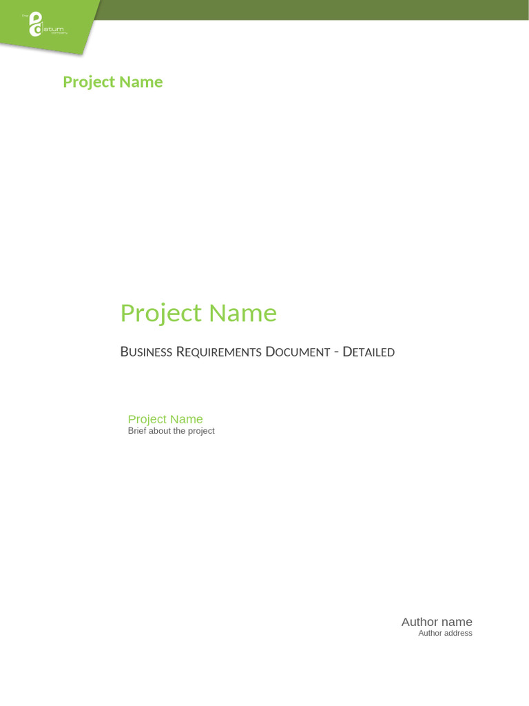 BRD_template_detailed | PDF