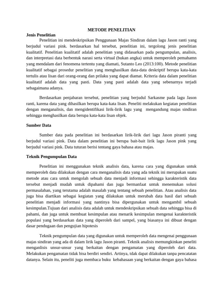 Bab 3 Sarkasme | PDF