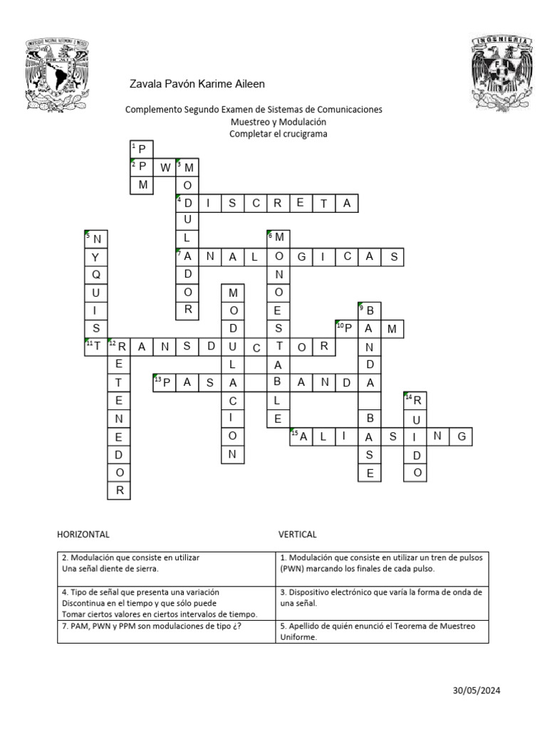 Complemento 2do. Examen SC | PDF