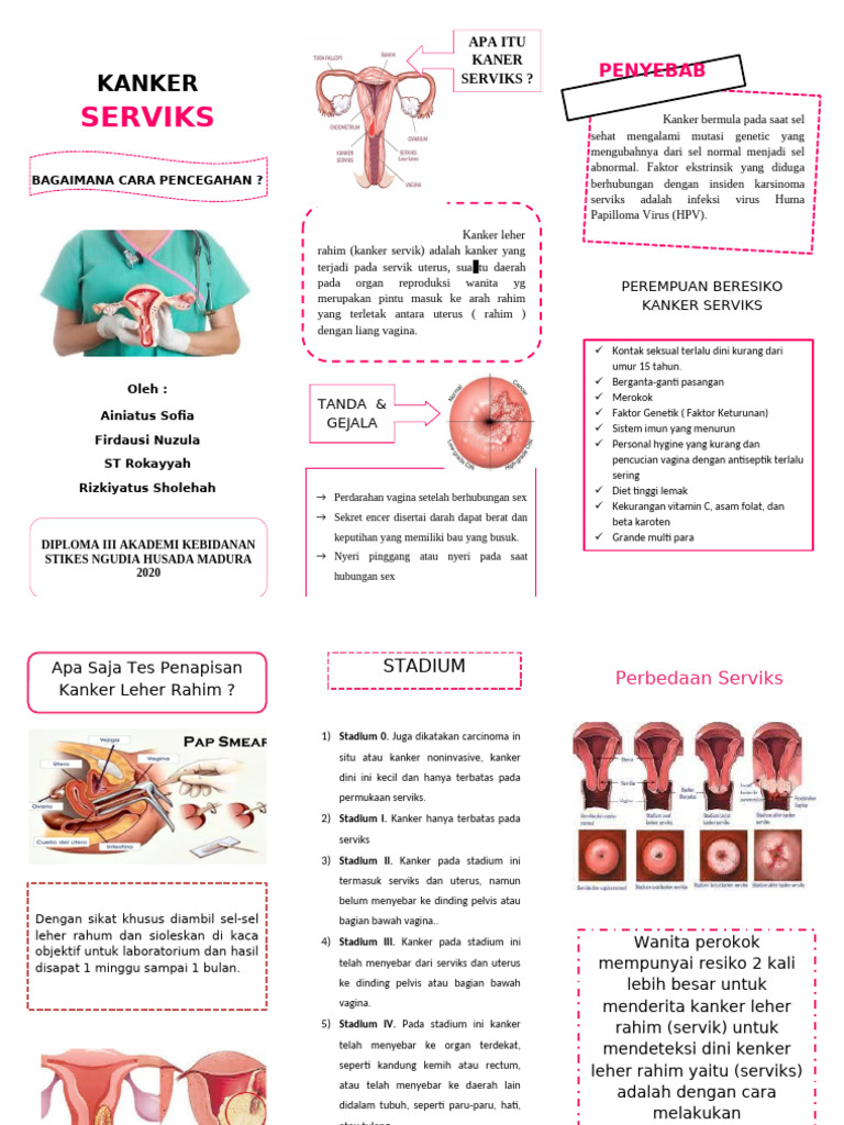 Leaflet Ca Cerviks | PDF