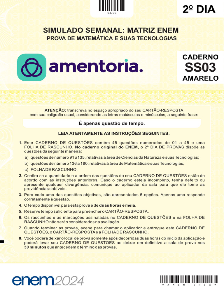 SS03 - Matemática | PDF