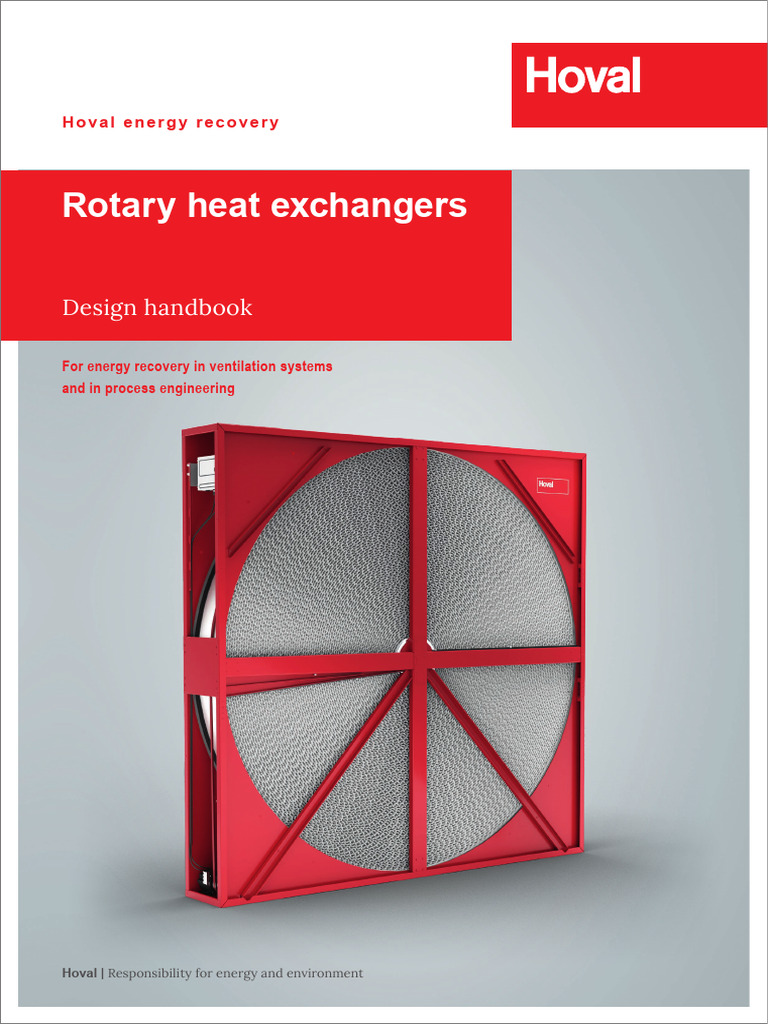 Energy Recovery Wheel Handbook+for+Design,+Installation+and+Operation | PDF