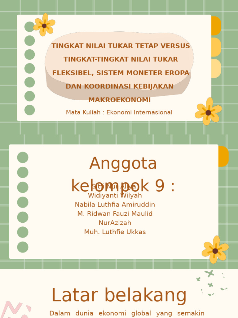 Ekonomi Internasional KLP 9 | PDF
