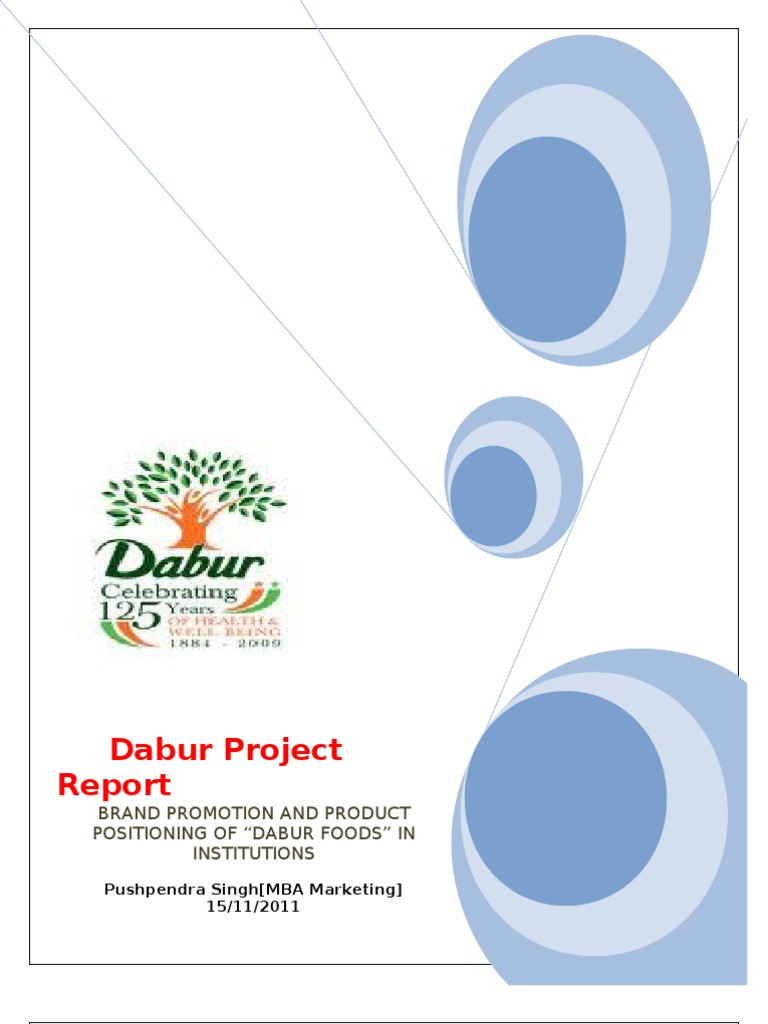 Dabur Project | PDF | Economic Growth | Juice
