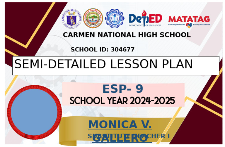 DLL Cover Page | PDF