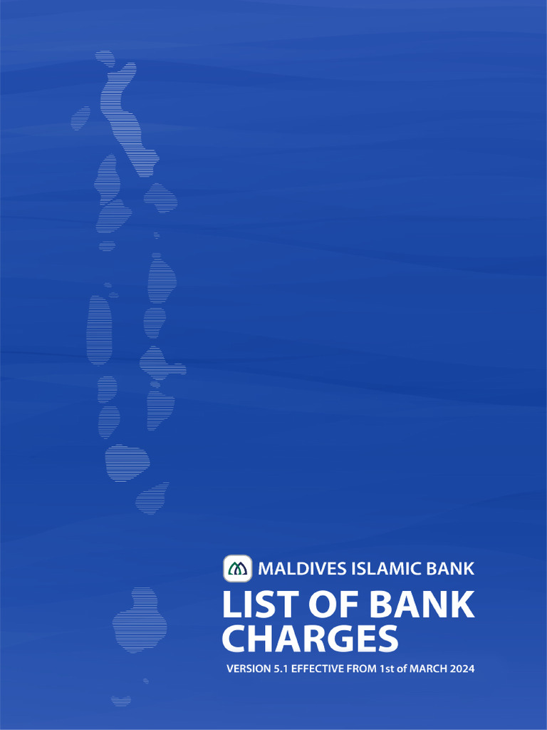 List of Bank Charges - Effective From 1st March 2024 | PDF