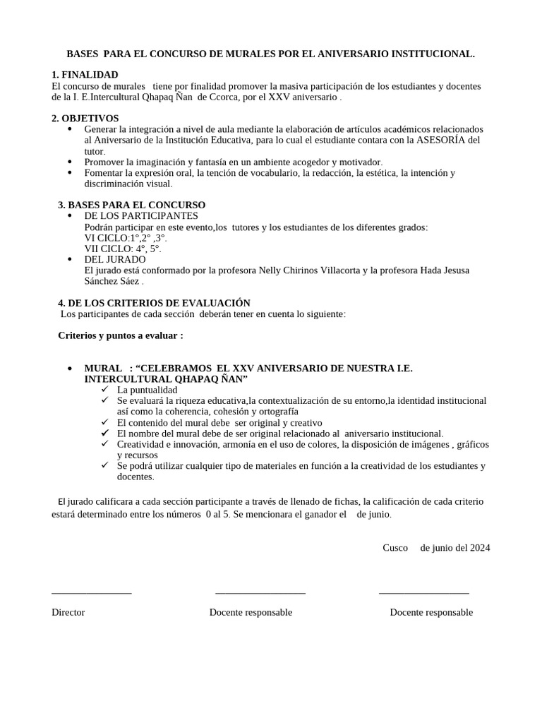 Bases-Para-El-Concurso-de-Murales-2024 | PDF Bases-Para-El-Concurso-de-Murales-2024 | PDF