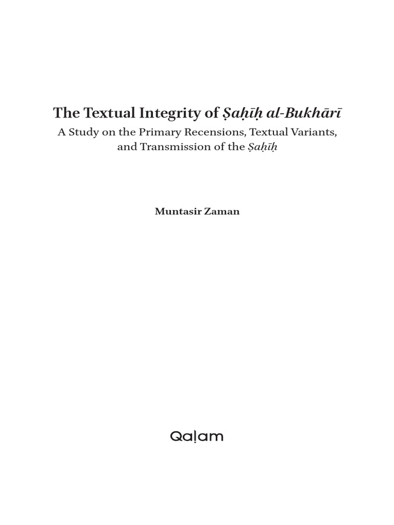 Sample Pages (Textual Integrity) | PDF