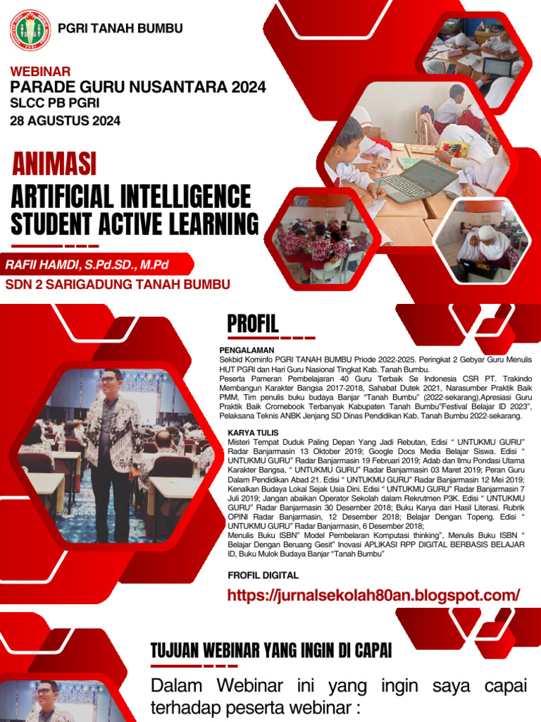 Animasi Artificial Intelligence Student Active Learning | PDF
