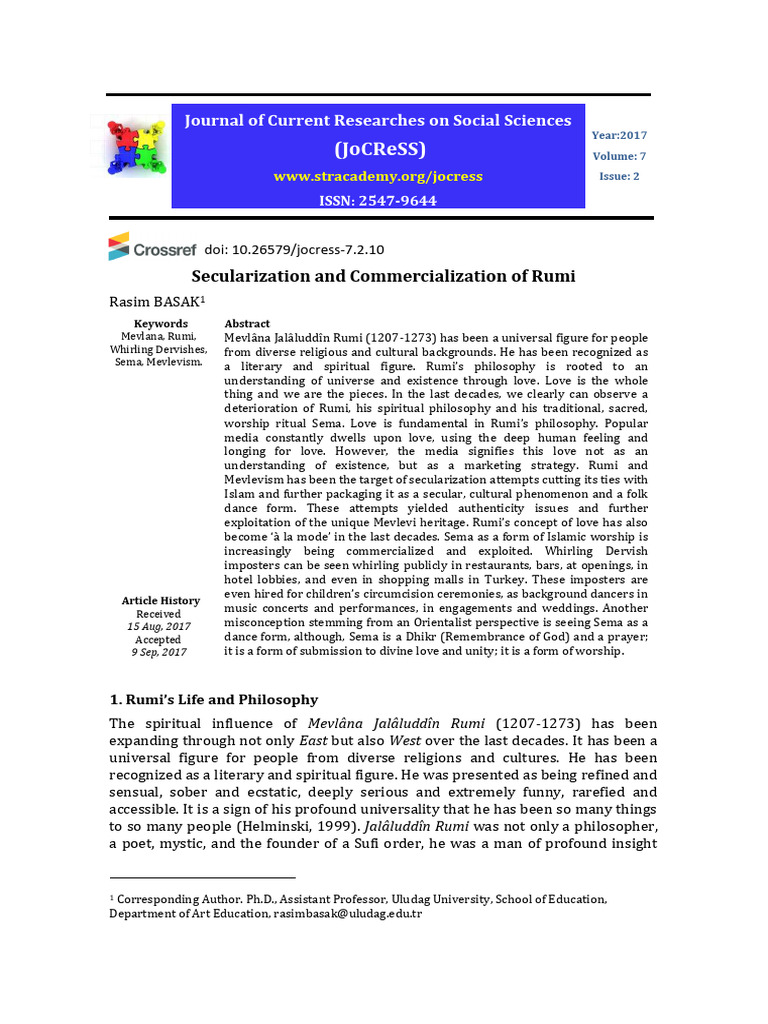 Secularization and Commercialization of | PDF