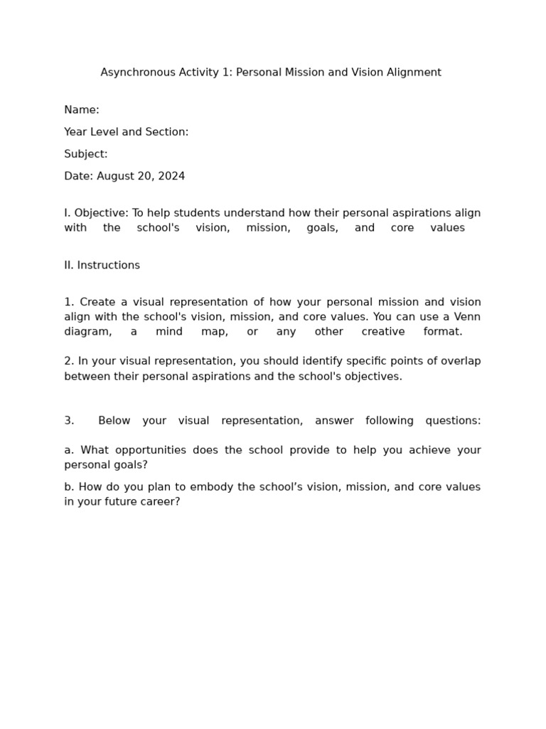 Asynchronous Activity 1 | PDF