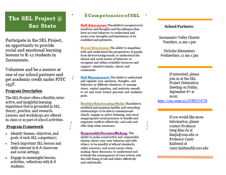 SEL Brochure - Flyer (F24) | PDF