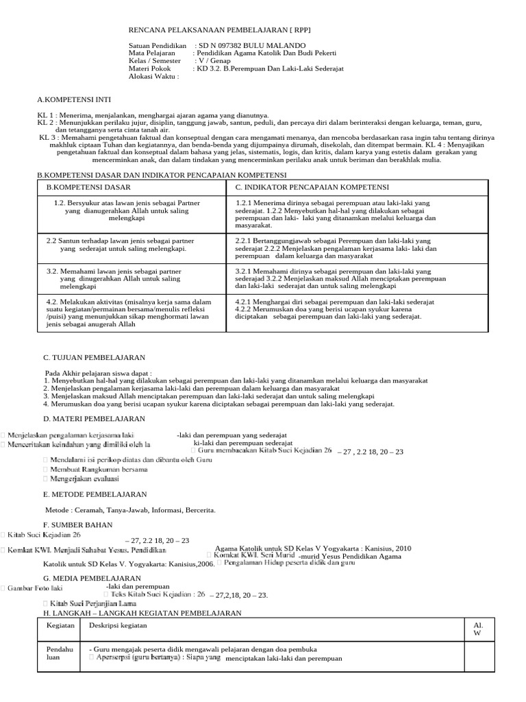 RPP KLS V Semester Genap 2023-2024 Nurliana Sinaga | PDF