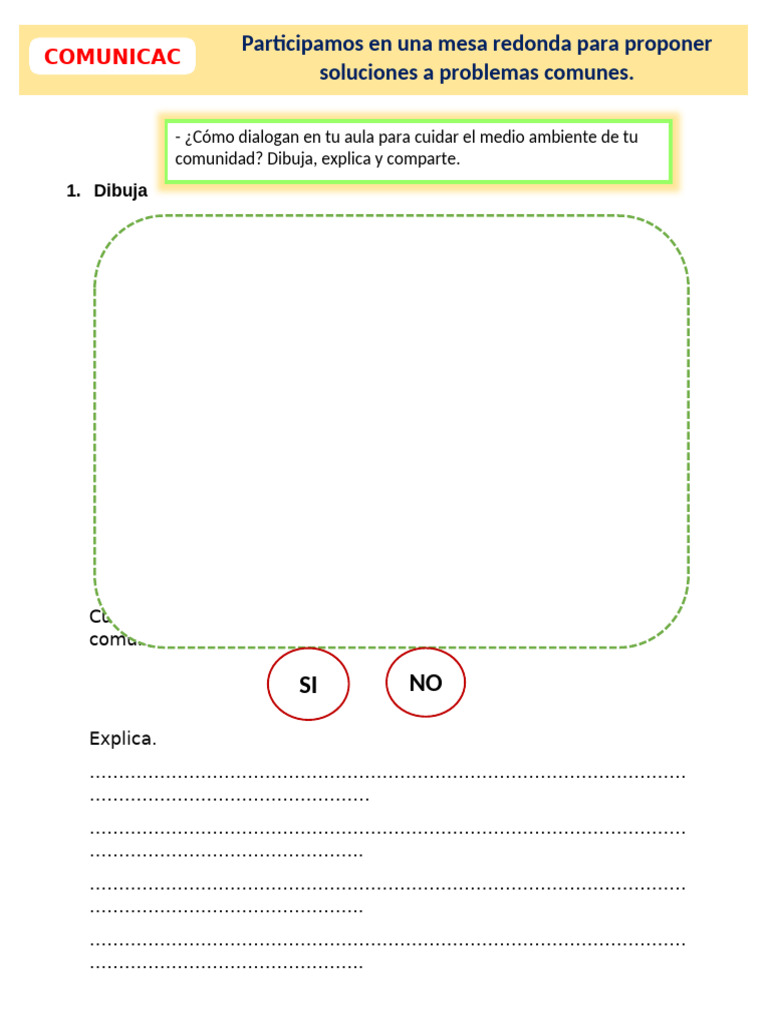 D1 A1 FICHA COM. Participamos en Una Mesa Redonda para Proponer ...