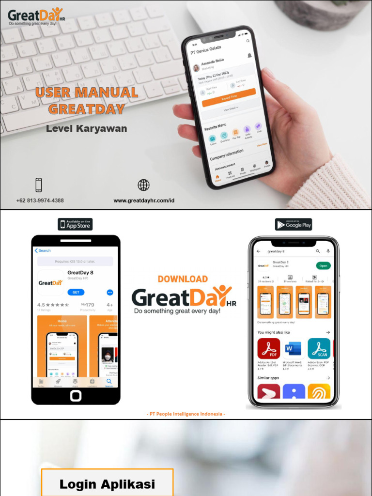 User Manual GD Ionic 8 (Basic) - Level Karyawan | PDF