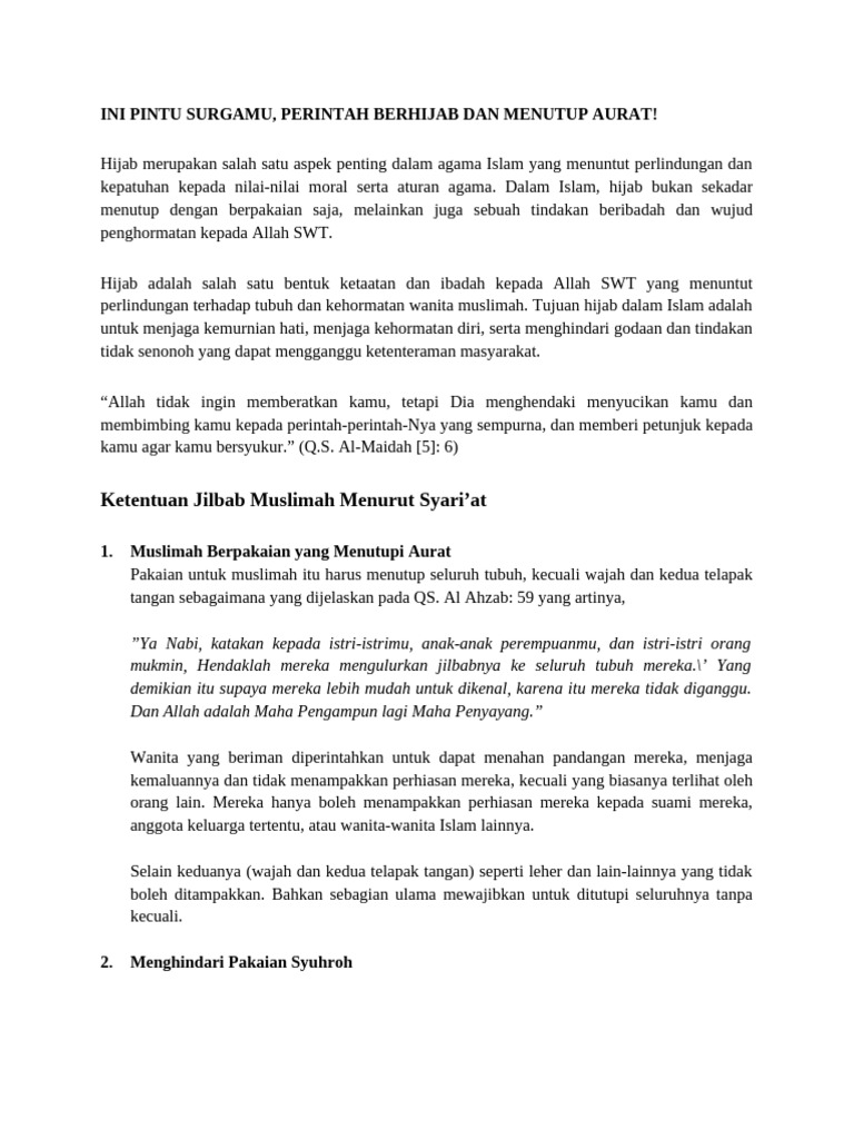 Keputrian 1 - Ganjil | PDF