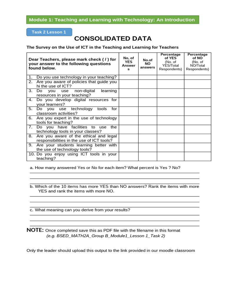 TEMPLATE MODULE 1_ LESSON 1_TASK 2 2024-2025 | PDF