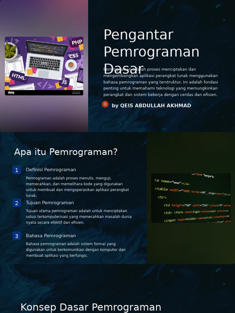 Pengantar Pemrograman Dasar | PDF