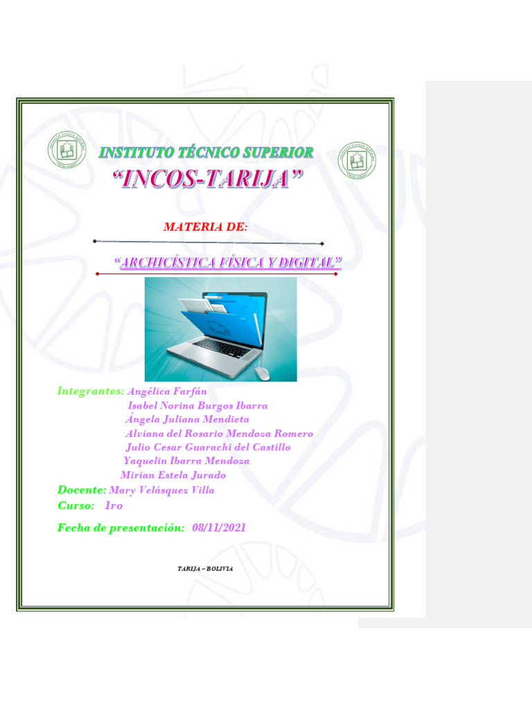 Documentos Digitales y Formato Digital | PDF