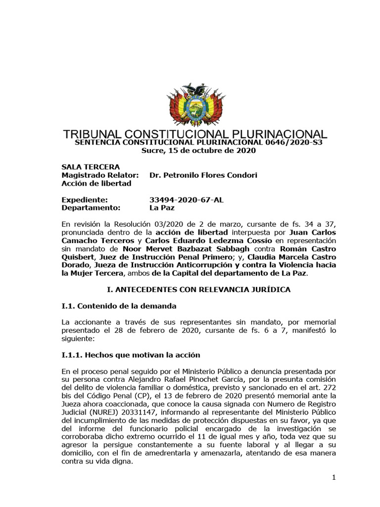SCP 0646-2020-S3 DEL 15-10-2020 ACL. III.3. Normativa Aplicable Sobre ...