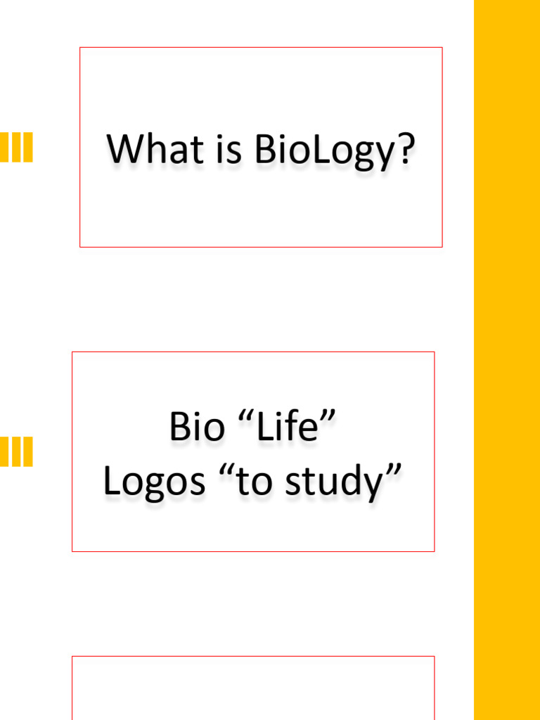 Week1.1 Gen Bio | PDF