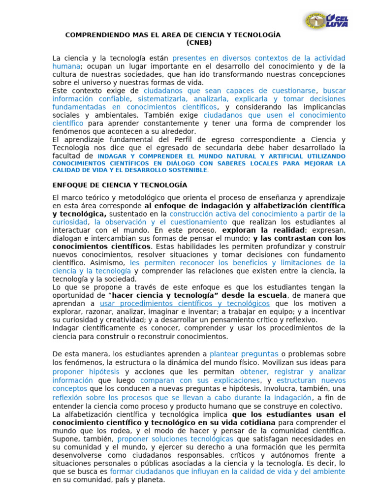 Conociendo Ciencia y Tecnologia | PDF