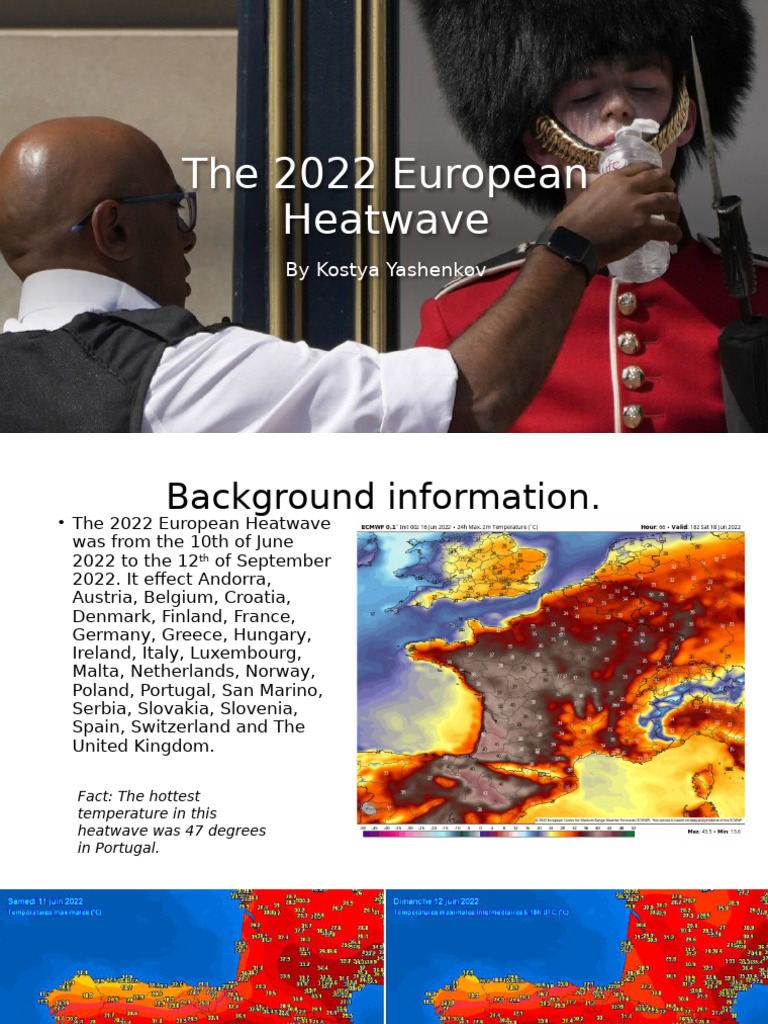 2022 Heatwave | PDF