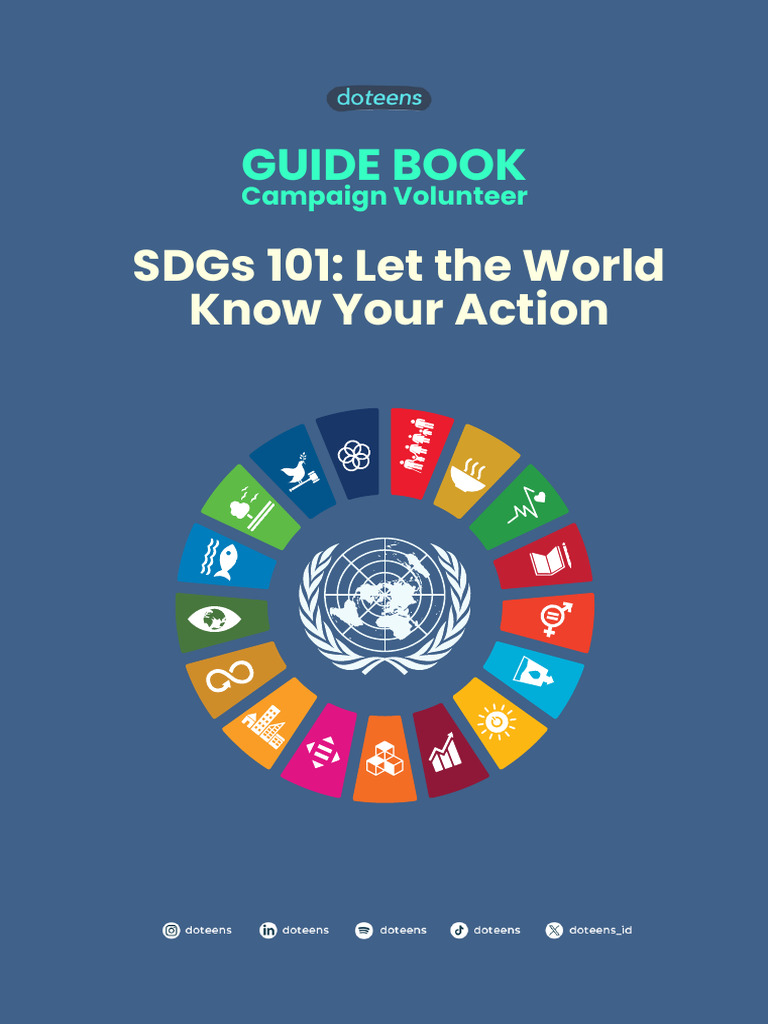 Guidebook Campaign Volunteer “SDGs 101 Let the World Know Your Action” | PDF