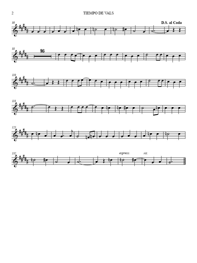 Tiempo de Vals PDF | PDF