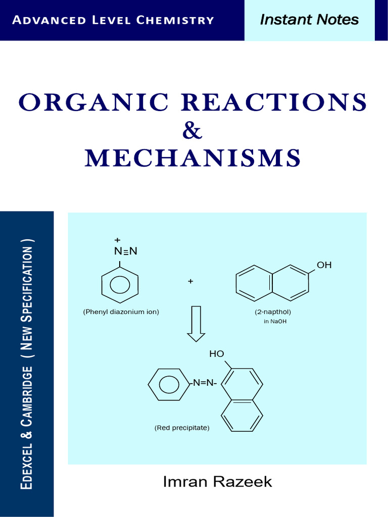 Booklet-Organic Reactions | PDF