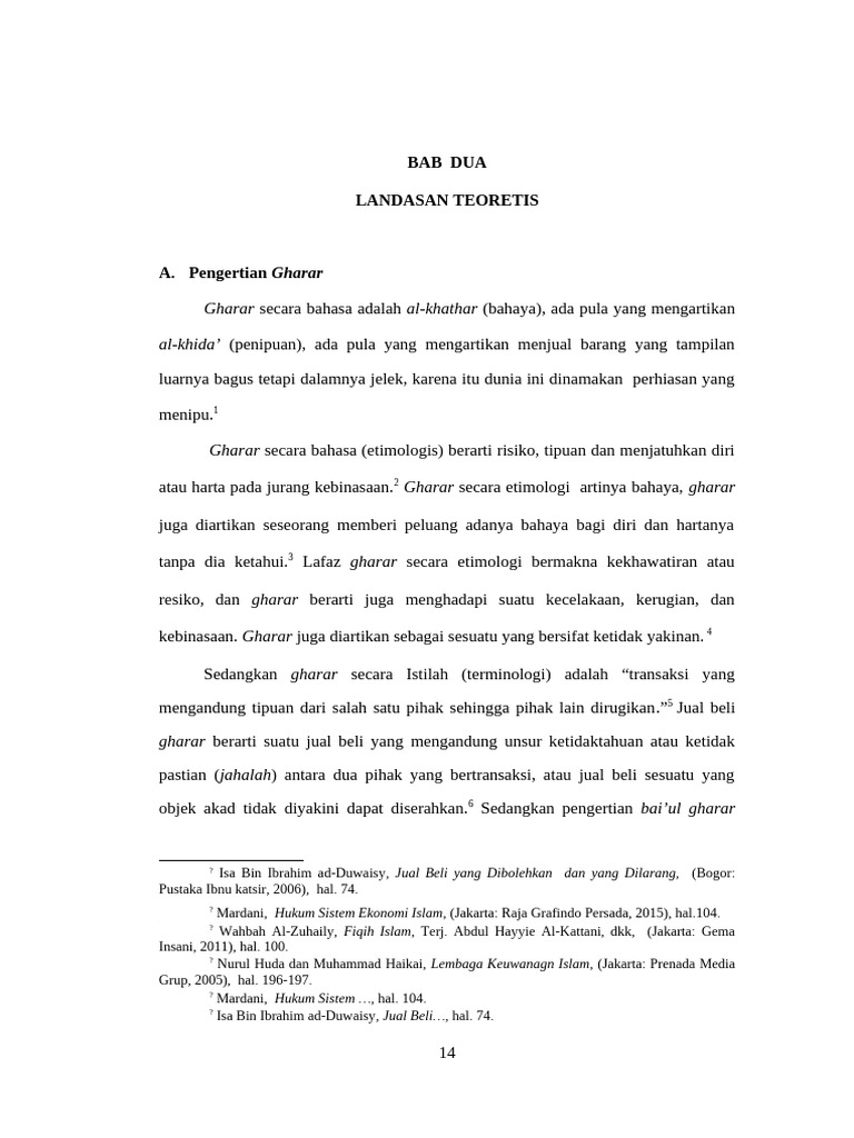 BAB II - 2 Rvs | PDF