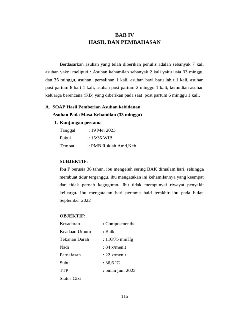 BAB IV Hasil Dan Pembahasan | PDF