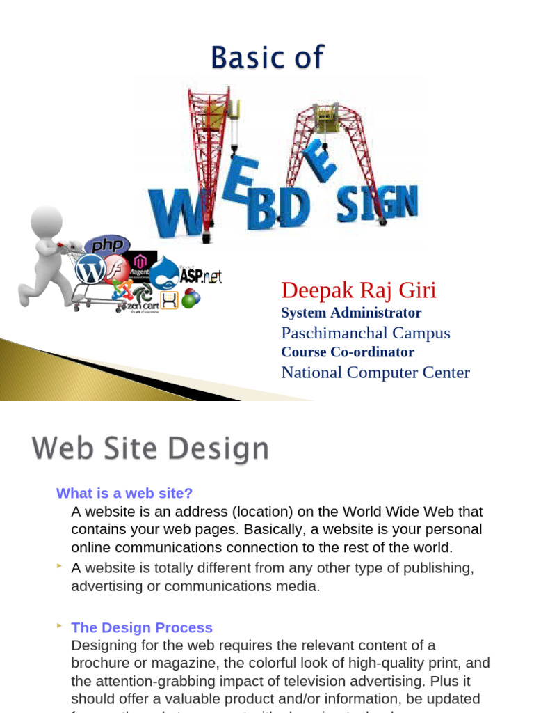 Website Design Part 1 | PDF