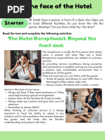 English Skills for Receptionists | PDF | Communication