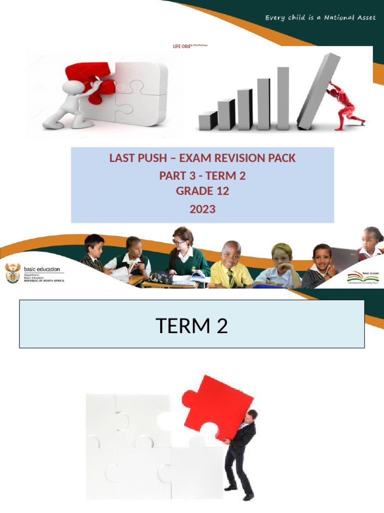 Last Push - Exam Revision Pack - Term 2 | PDF